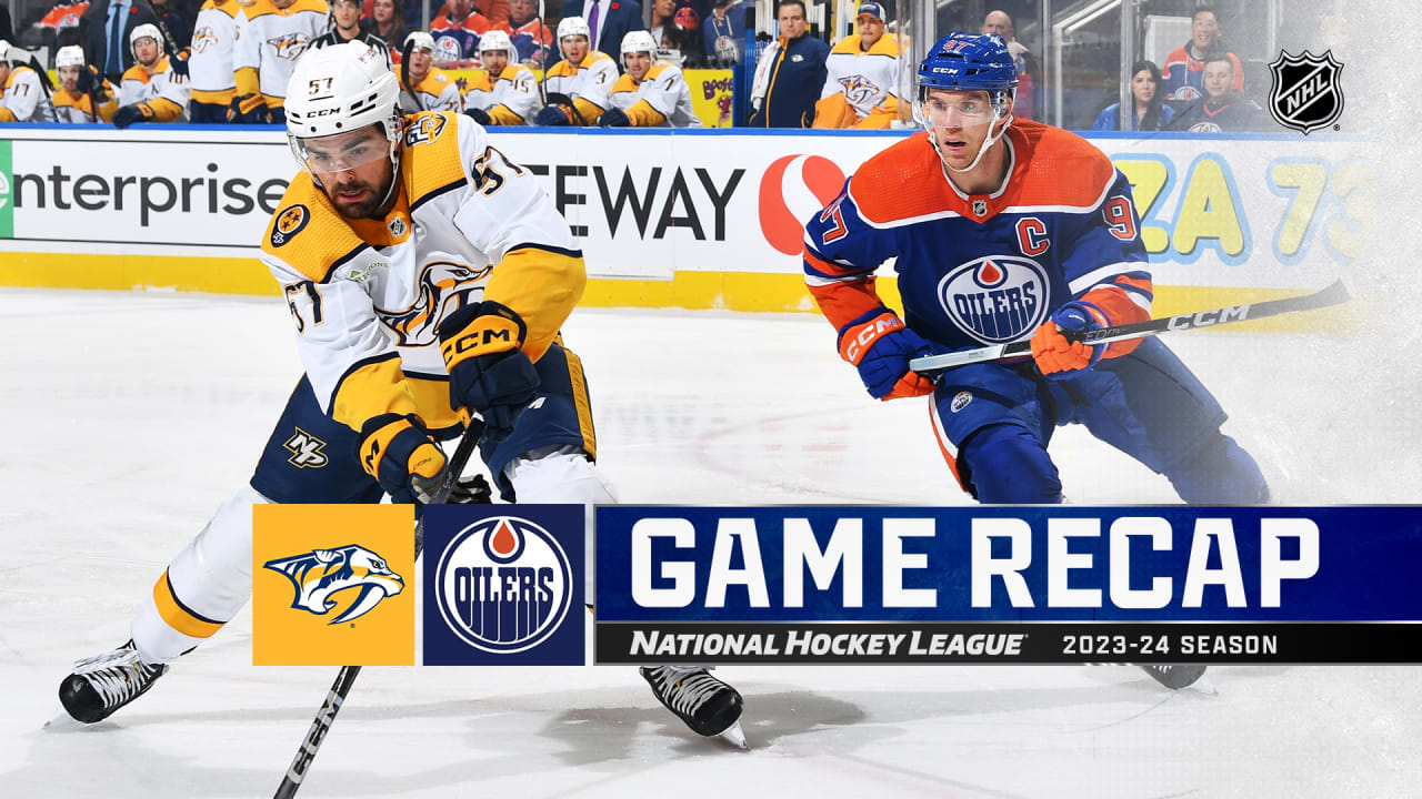 O'Reilly's hat trick, 4 points propel Predators past slumping Oilers ...