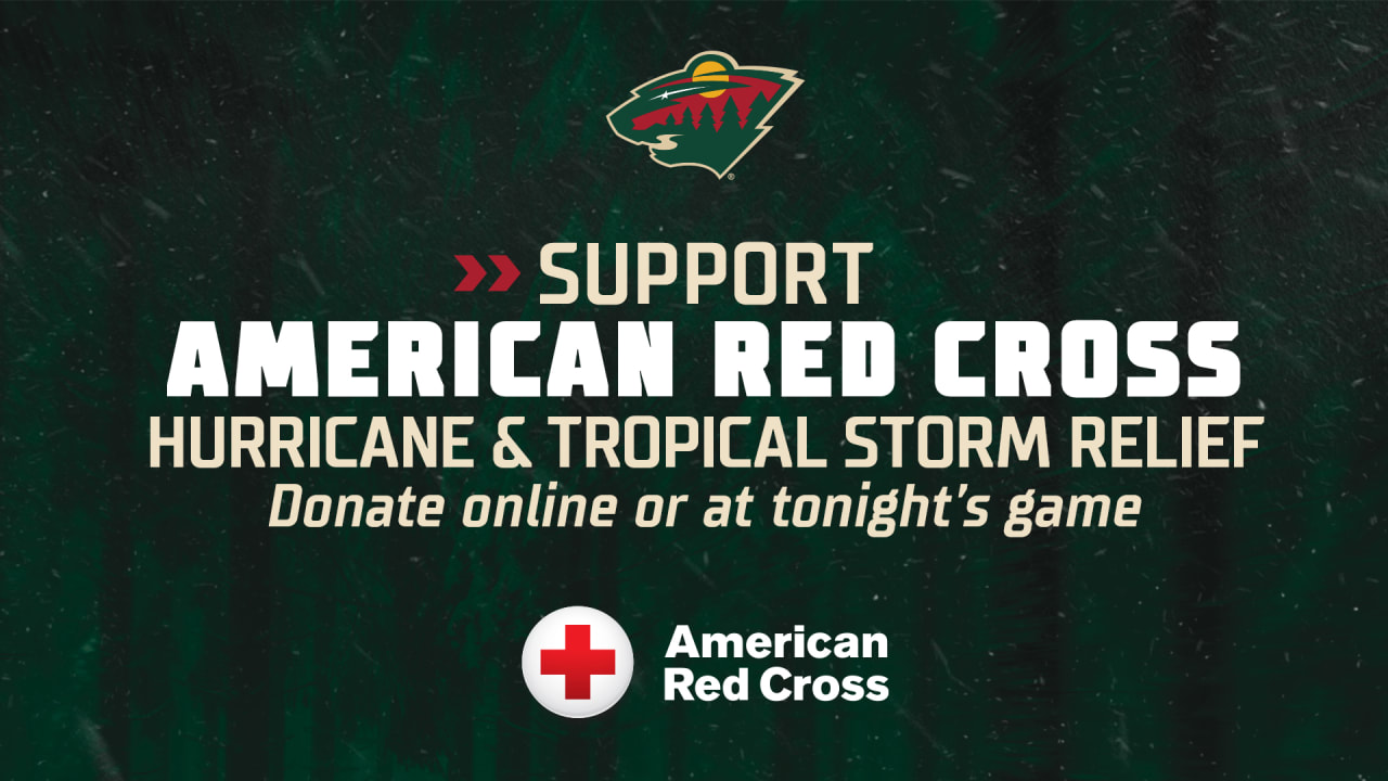 Minnesota Wild and American Red Cross to Raise Money for Hurricane ...