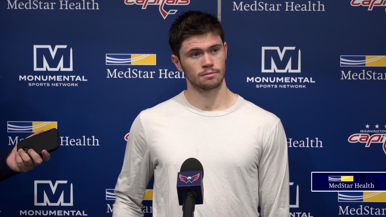 Connor McMichael | October 5 | Washington Capitals