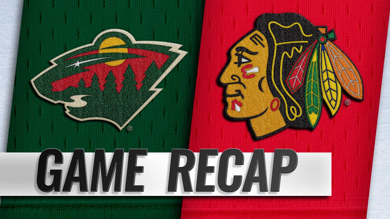 Recap: MIN 1, CHI 3 | Chicago Blackhawks