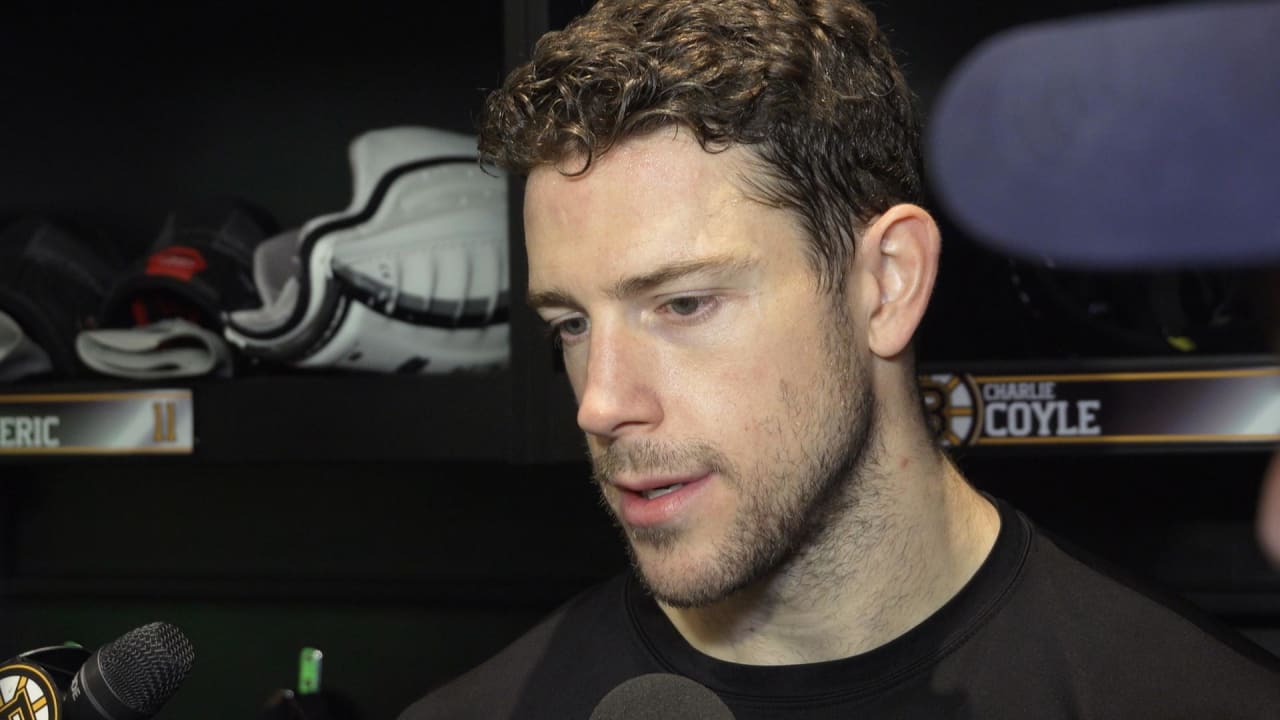 Locker Room Raw: Charlie Coyle | Boston Bruins