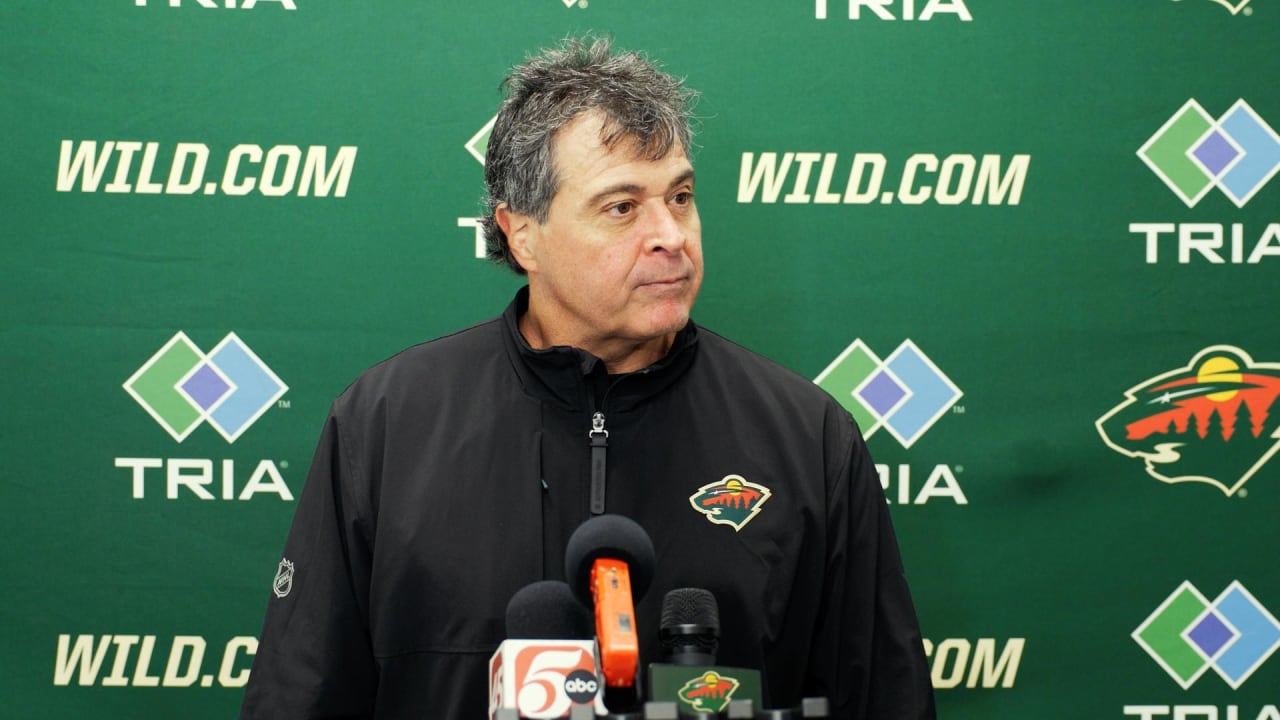 Capuano at Practice 2/18 | Minnesota Wild