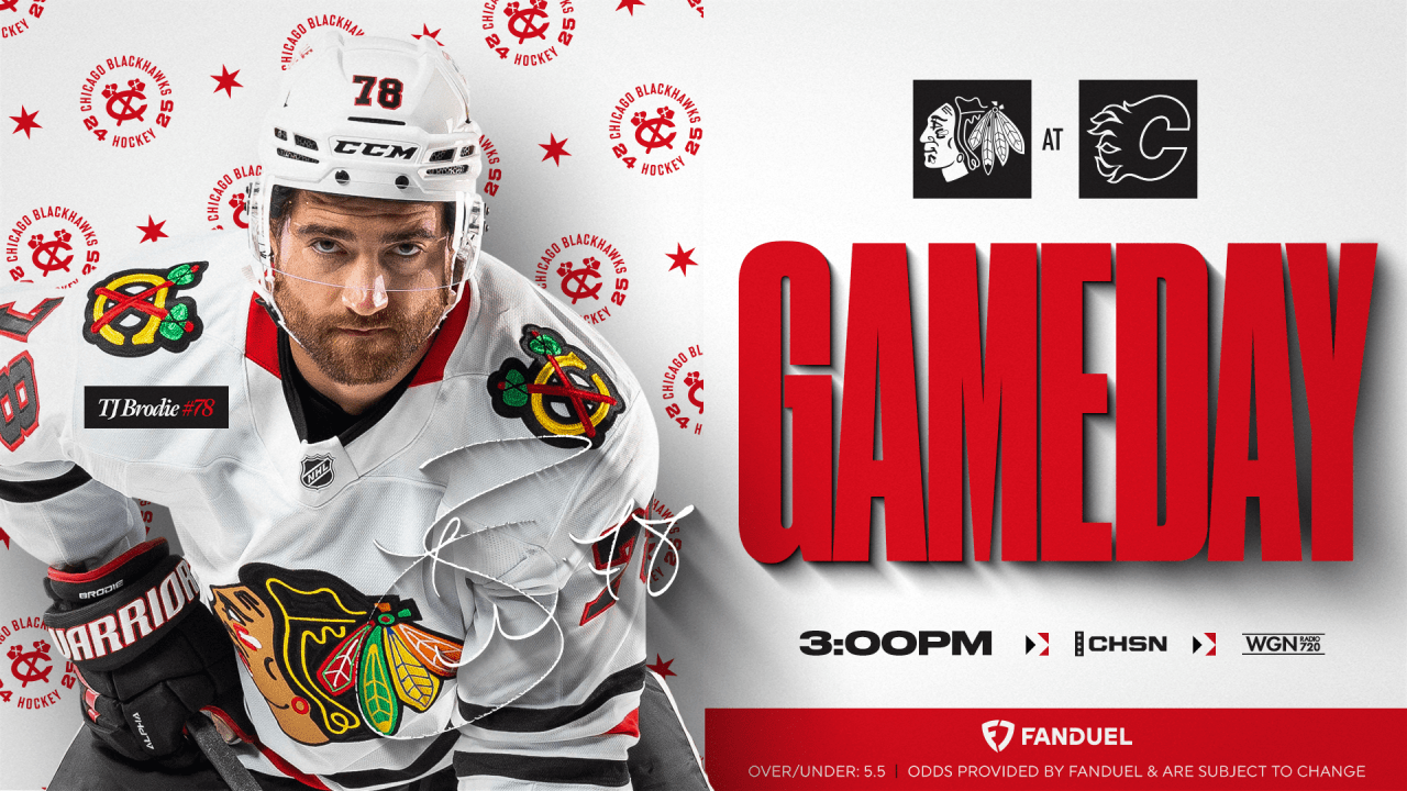 PREVIEW: Blackhawks Face Flames in Calgary | Chicago Blackhawks