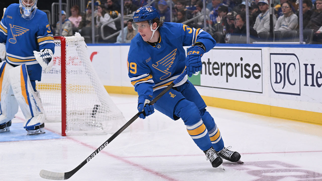 Blues Recall Forward Matt Luff From Springfield | St. Louis Blues