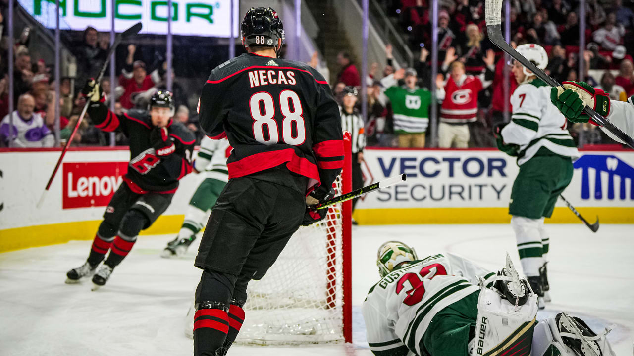 Necas strikes first | NHL.com