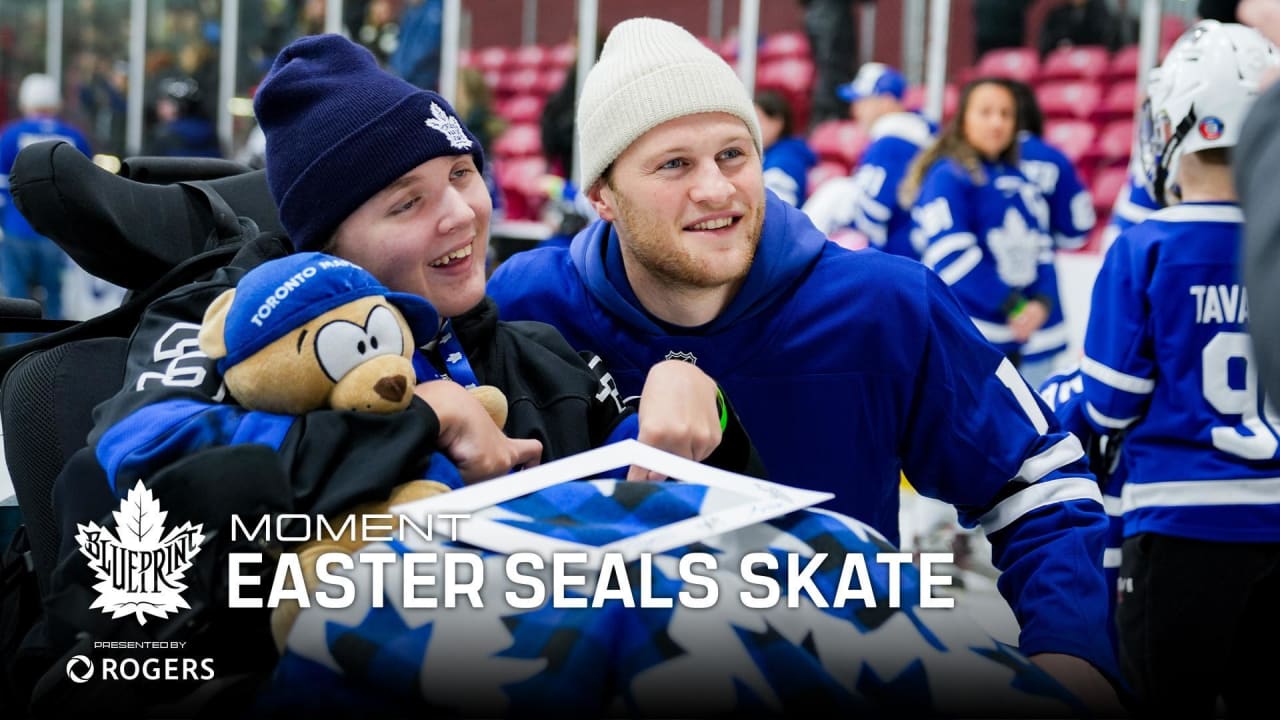Easter Seals Skate | The Leaf: Blueprint Moment | Toronto Maple Leafs