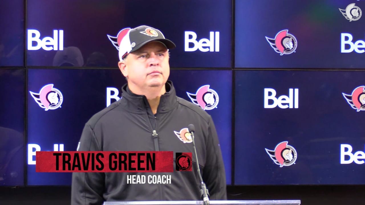 Travis Green Media Availability - Oct. 2 | Ottawa Senators