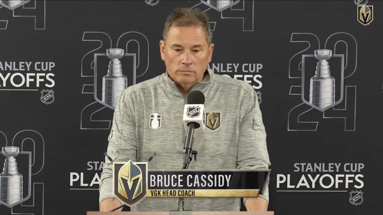 Bruce Cassidy Availability 5/2 | Vegas Golden Knights