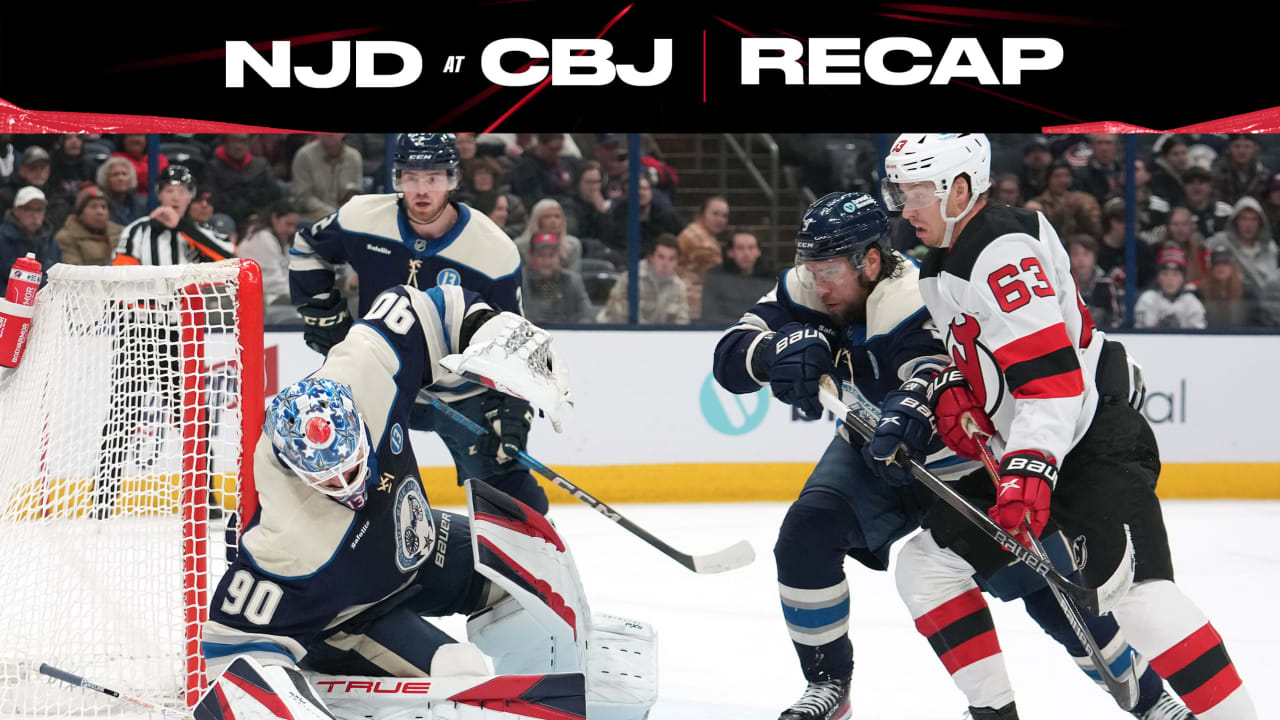 QUICK RECAP: Blue Jackets 4, Devils 2 | New Jersey Devils