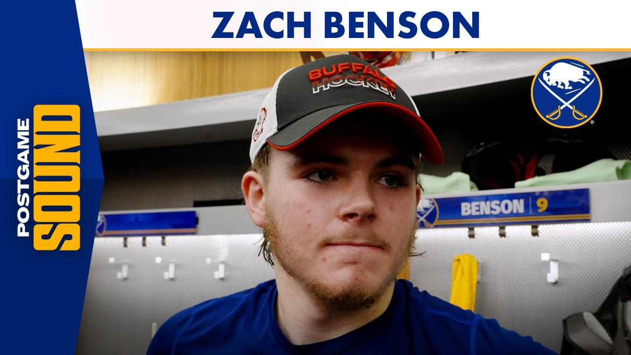 Benson Postgame vs. WSH | Buffalo Sabres