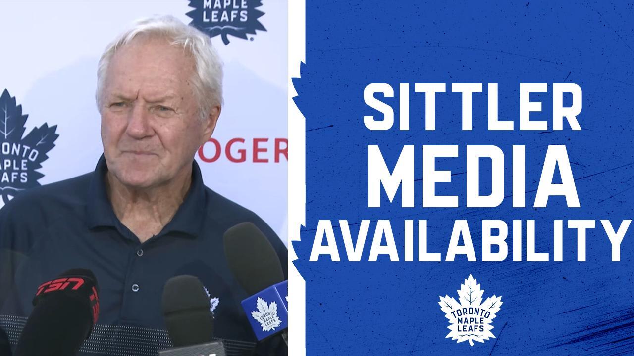 Darryl Sittler | Maple Leafs Media Availability presented by Rogers ...