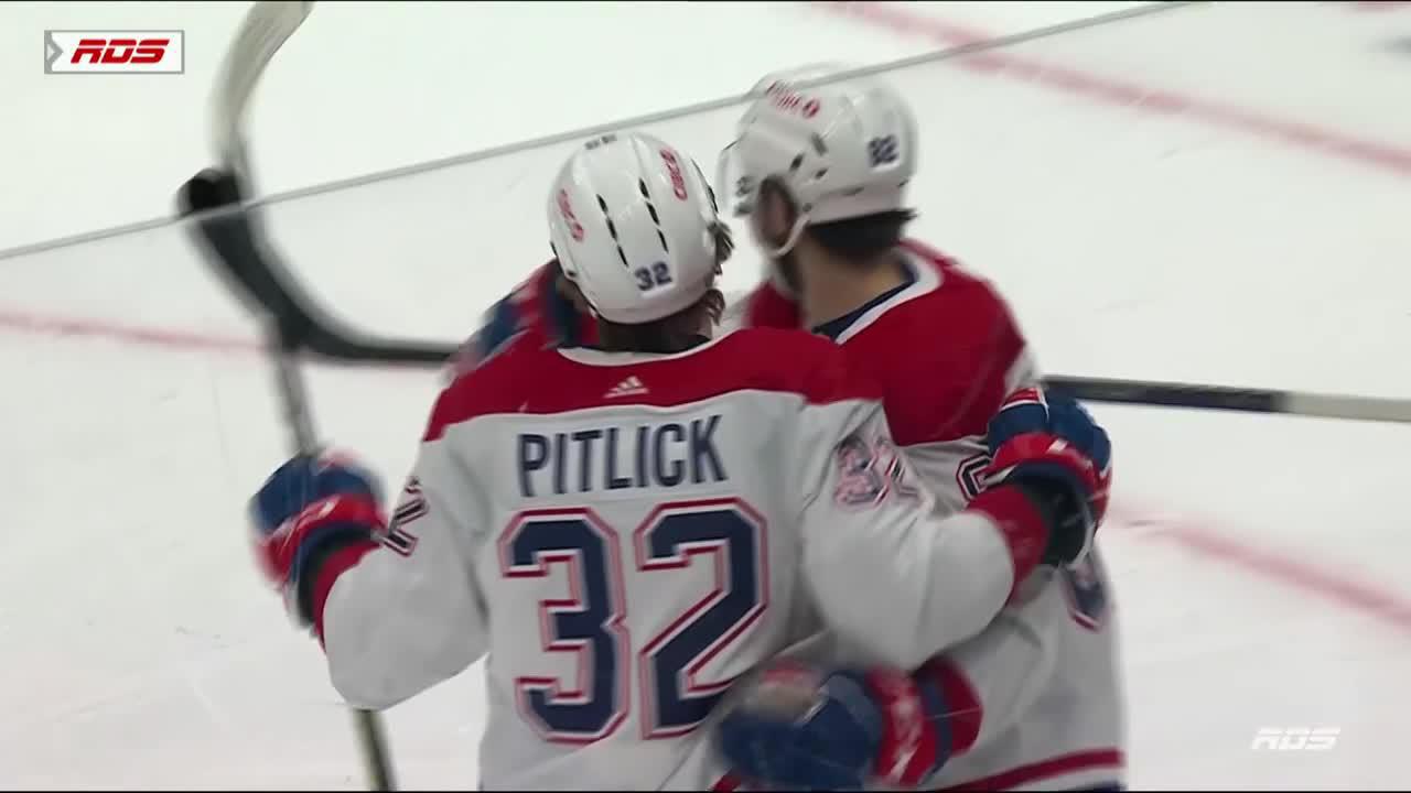 Pitlick complète sur réception | Canadiens de Montréal
