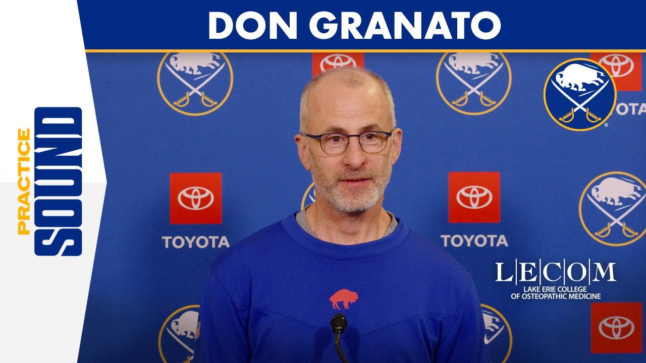 Granato After Practice | Buffalo Sabres