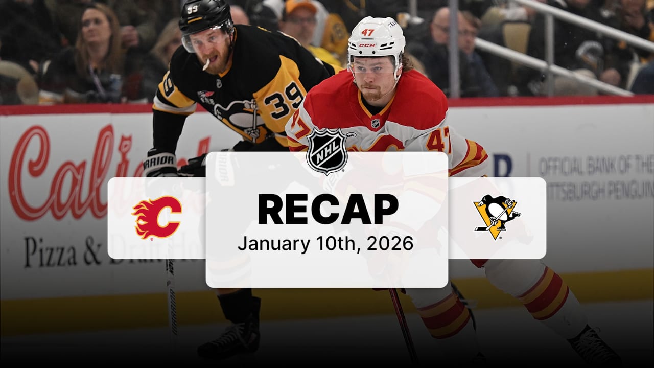 Resumen: CGY 2, PIT 1 | NHL.com/es