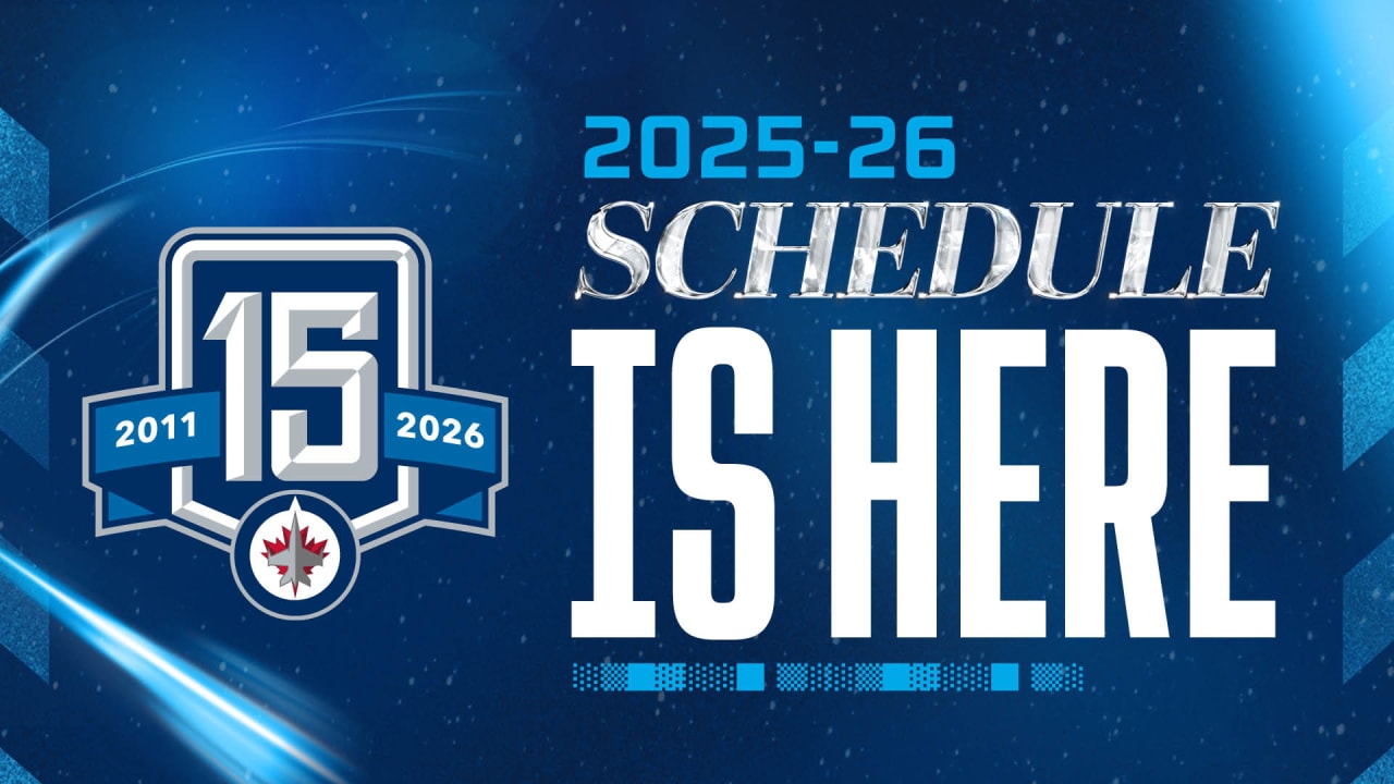 2025-26 Regular Season Schedule Announced | Winnipeg Jets
