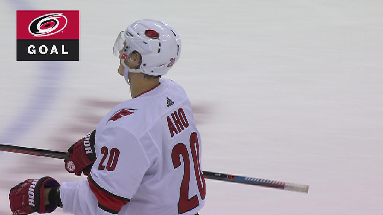 Aho's empty-net goal | Carolina Hurricanes