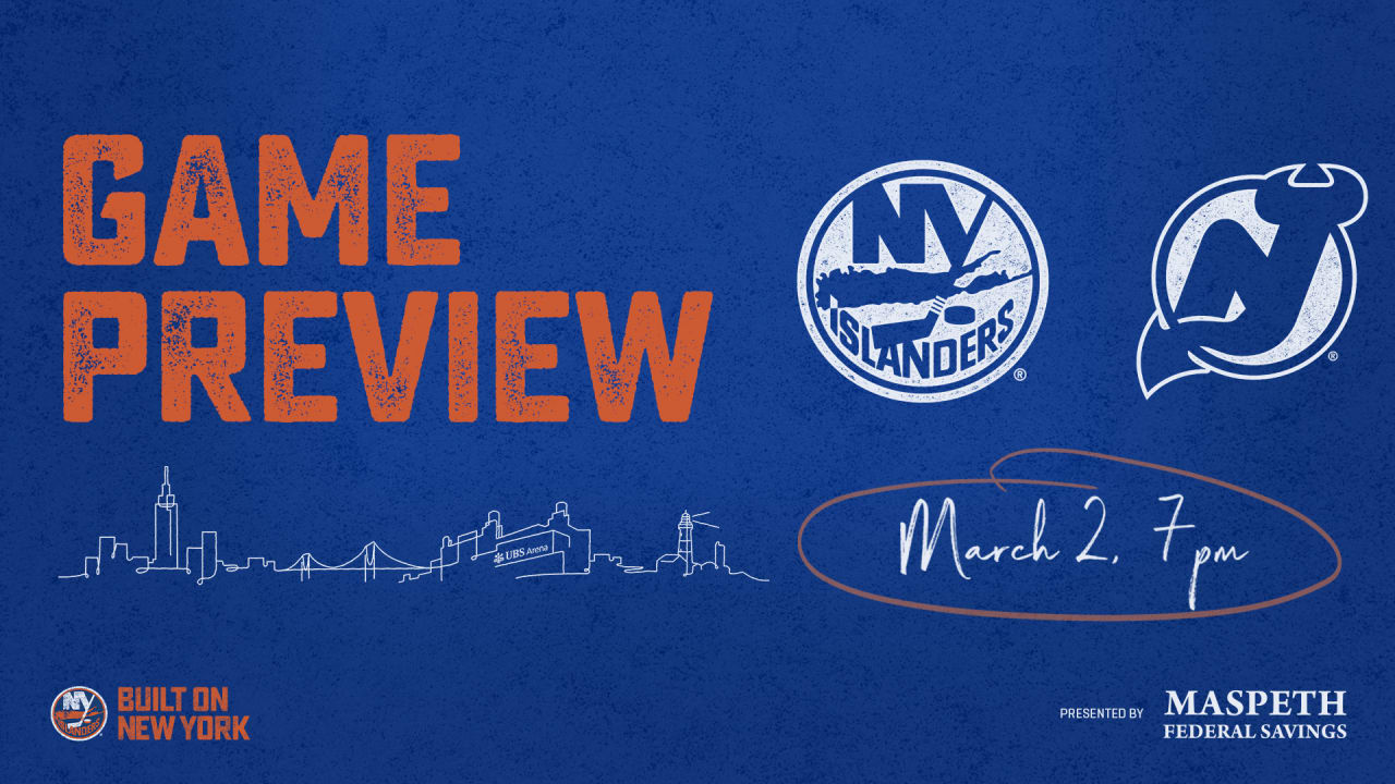 Game Preview: Islanders at Devils | New York Islanders