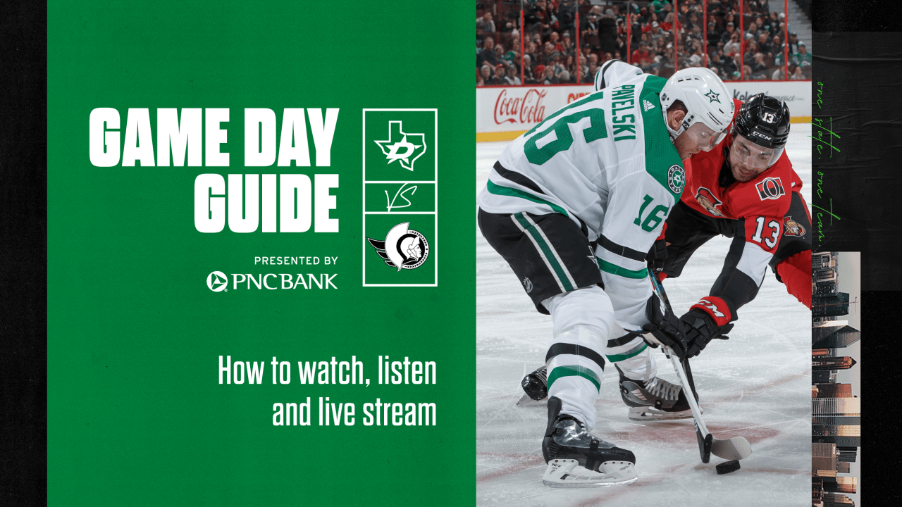 How to watch Stars vs. Senators: Live stream, game time, TV channel ...
