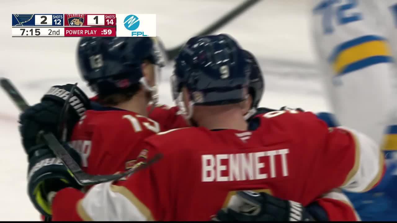 FLA vs. STL: Reinhart buries PPG | Florida Panthers