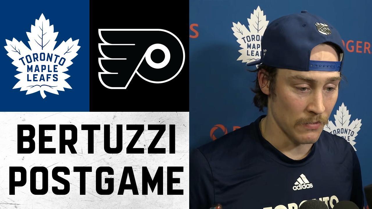 Tyler Bertuzzi | Post Game | Toronto Maple Leafs