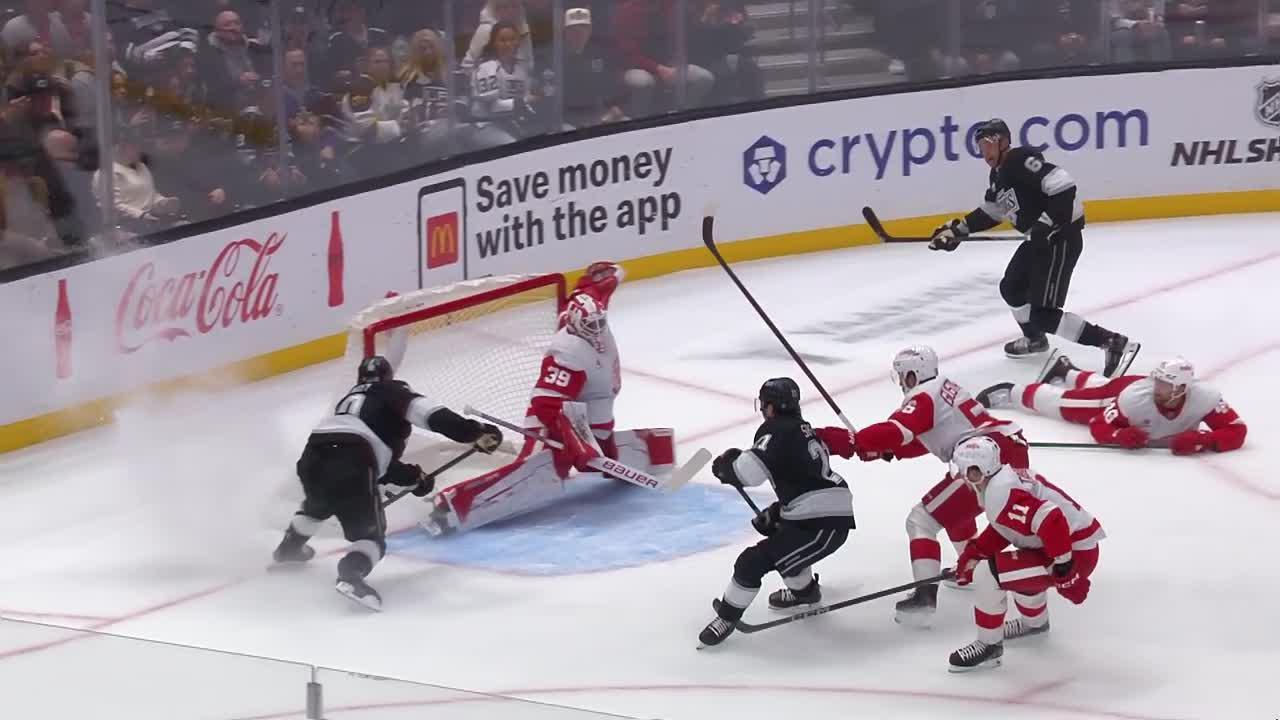 DET@LAK: Jeannot scores goal against Cam Talbot | Los Angeles Kings