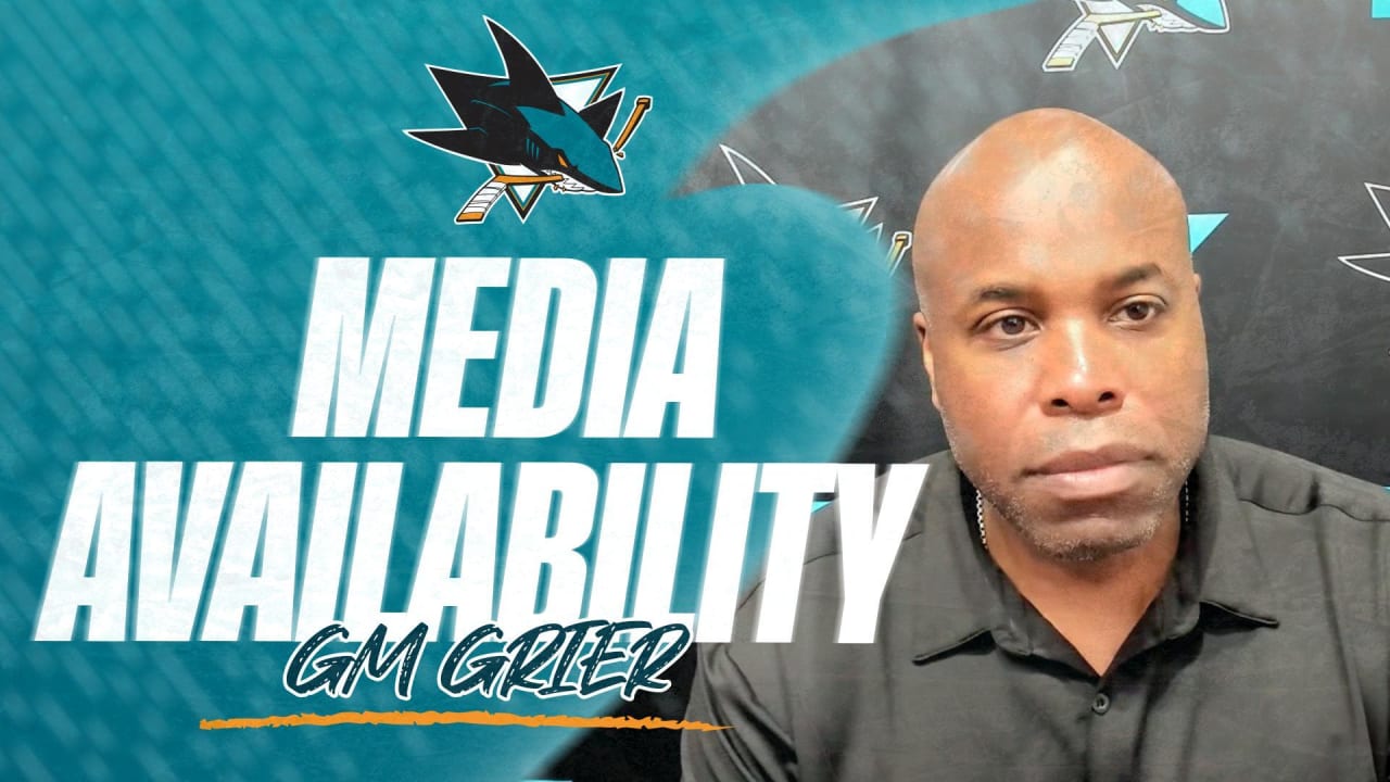 2026 Draft Lottery Media Availability: GM Grier (5/5) | San Jose Sharks