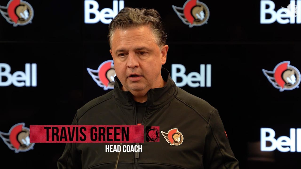 Travis Green Media Availability - Nov. 4 | Ottawa Senators