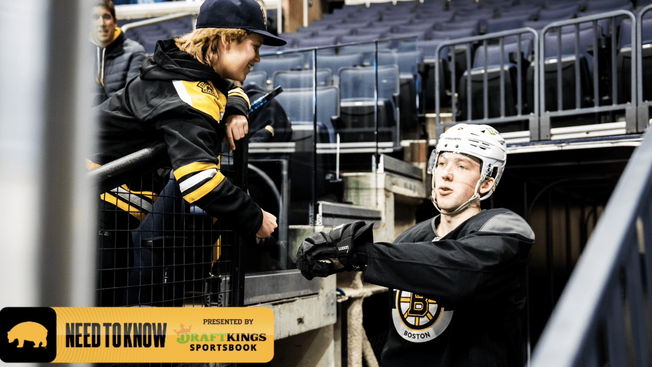 Need To Know: Bruins vs. Jets | Boston Bruins