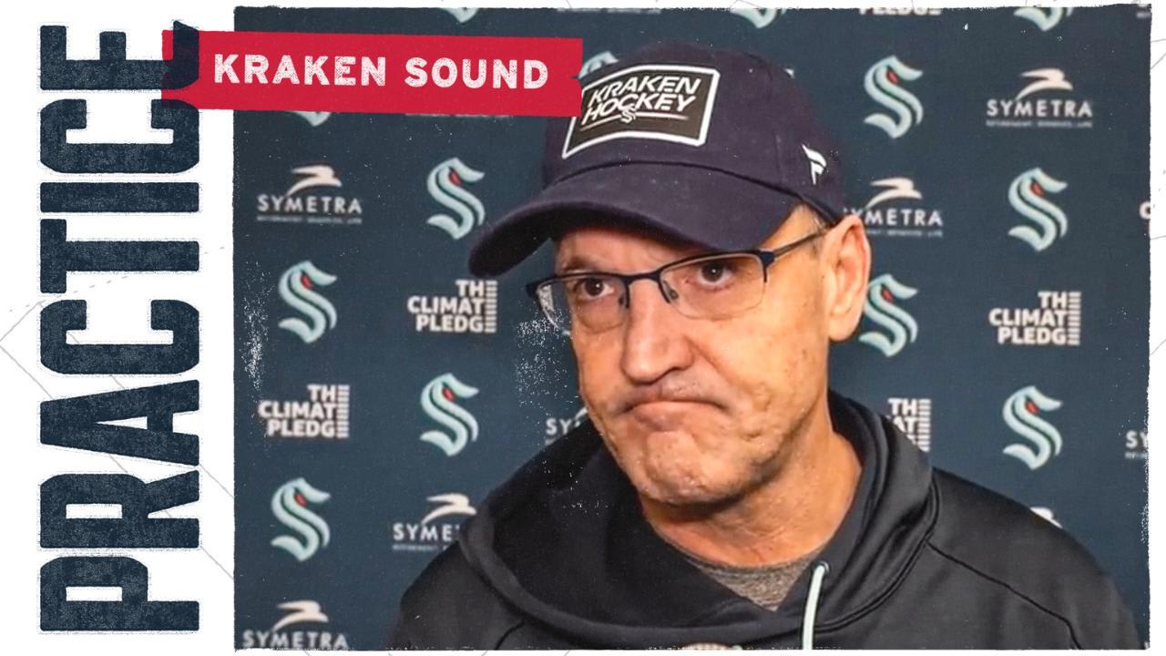 Bylsma | Practice Sound | Seattle Kraken