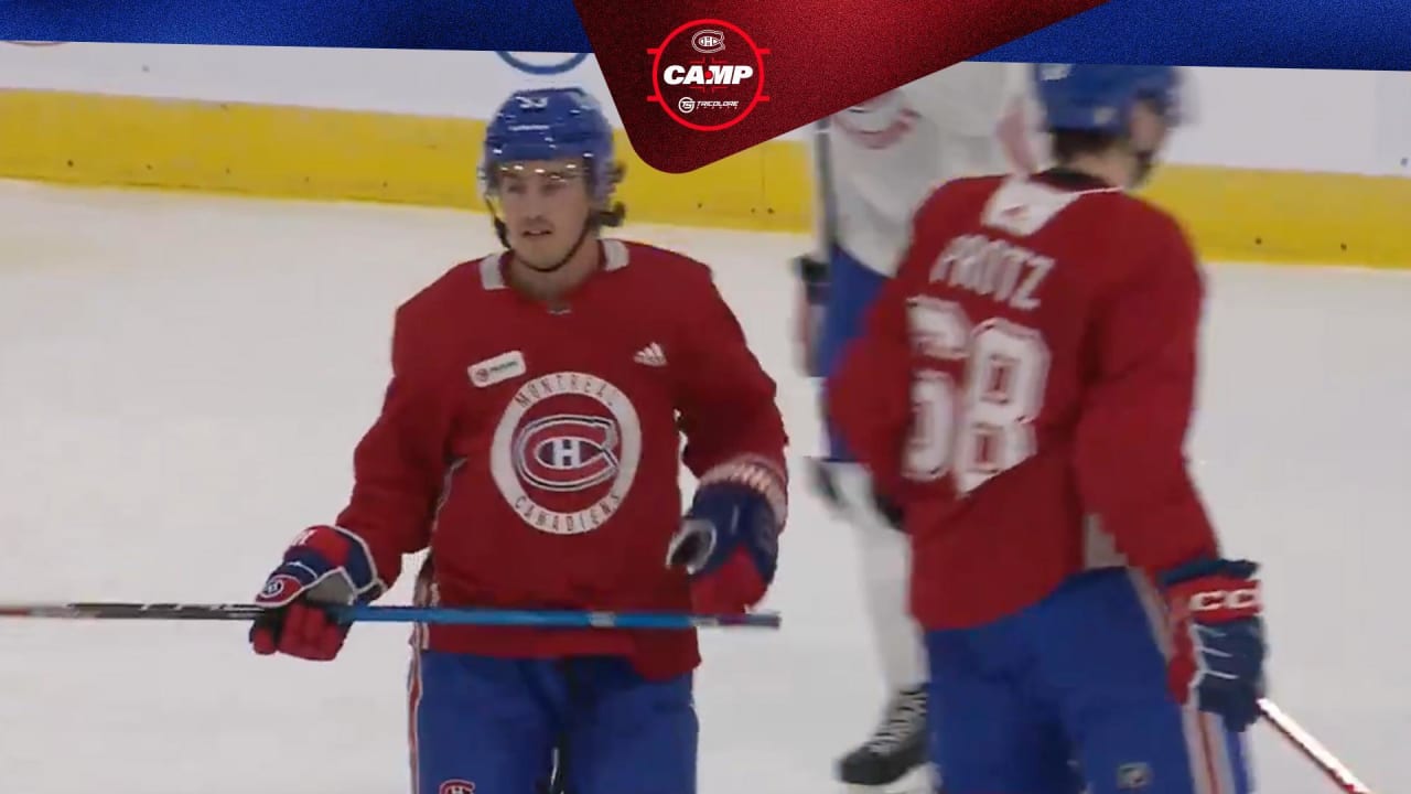 Red vs. White: Nadeau scores | Montréal Canadiens
