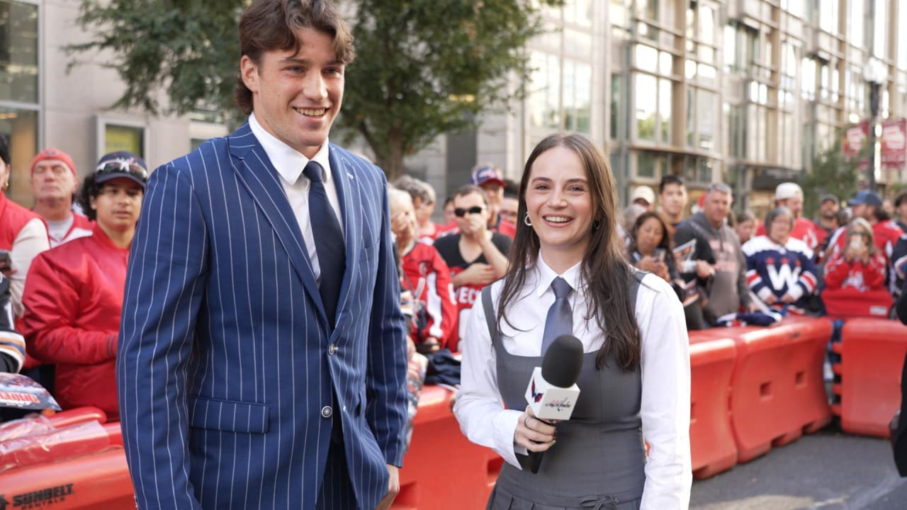 Ryan Leonard | Red Carpet Arrival | Washington Capitals