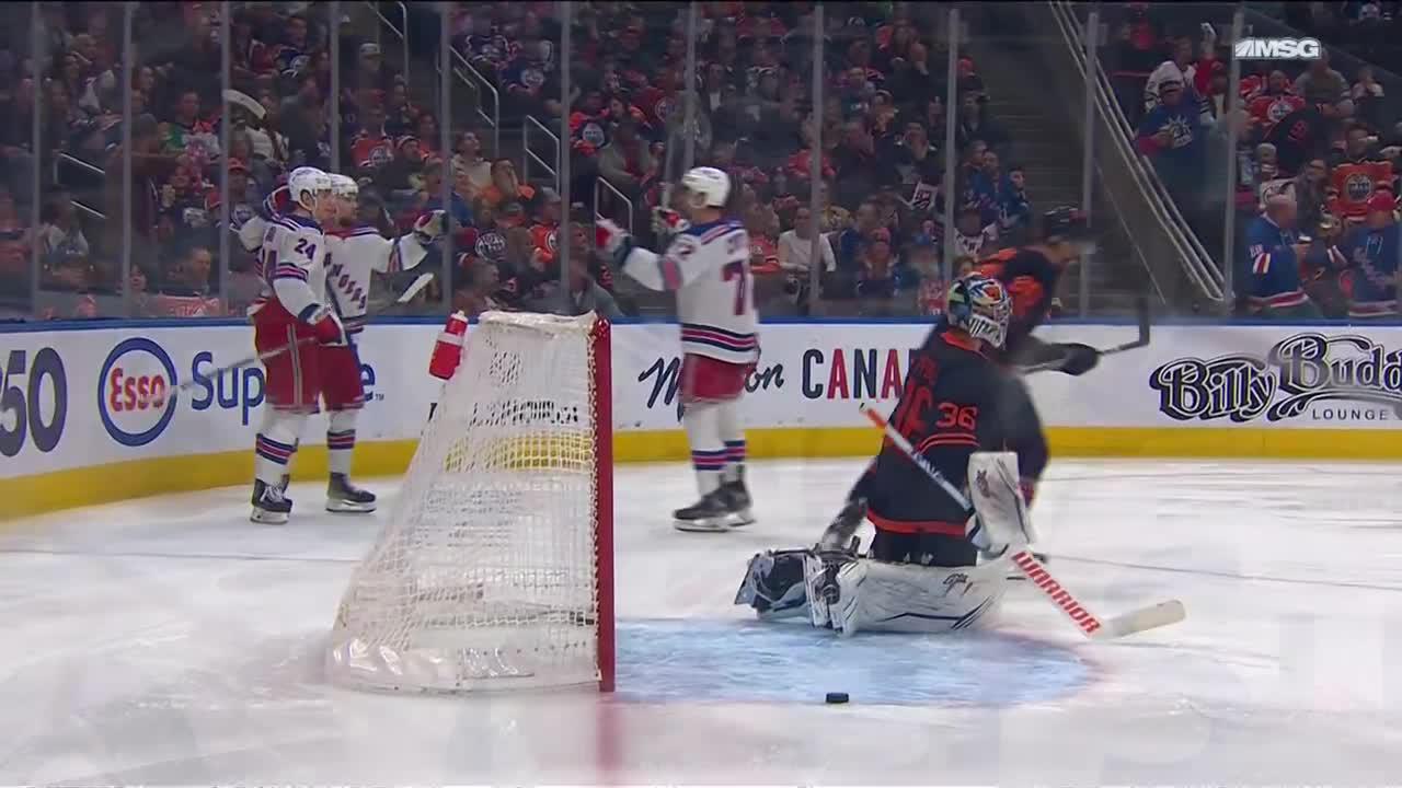 Lafrenière scores goal | New York Rangers