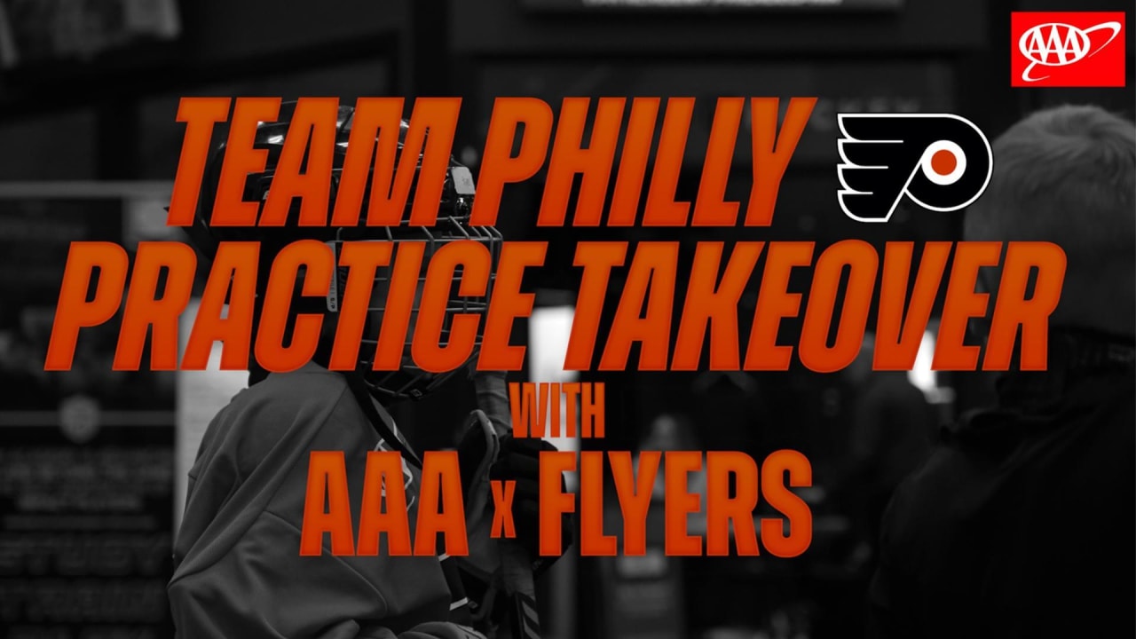 Team Philly Practice Takeover with AAA | Philadelphia Flyers