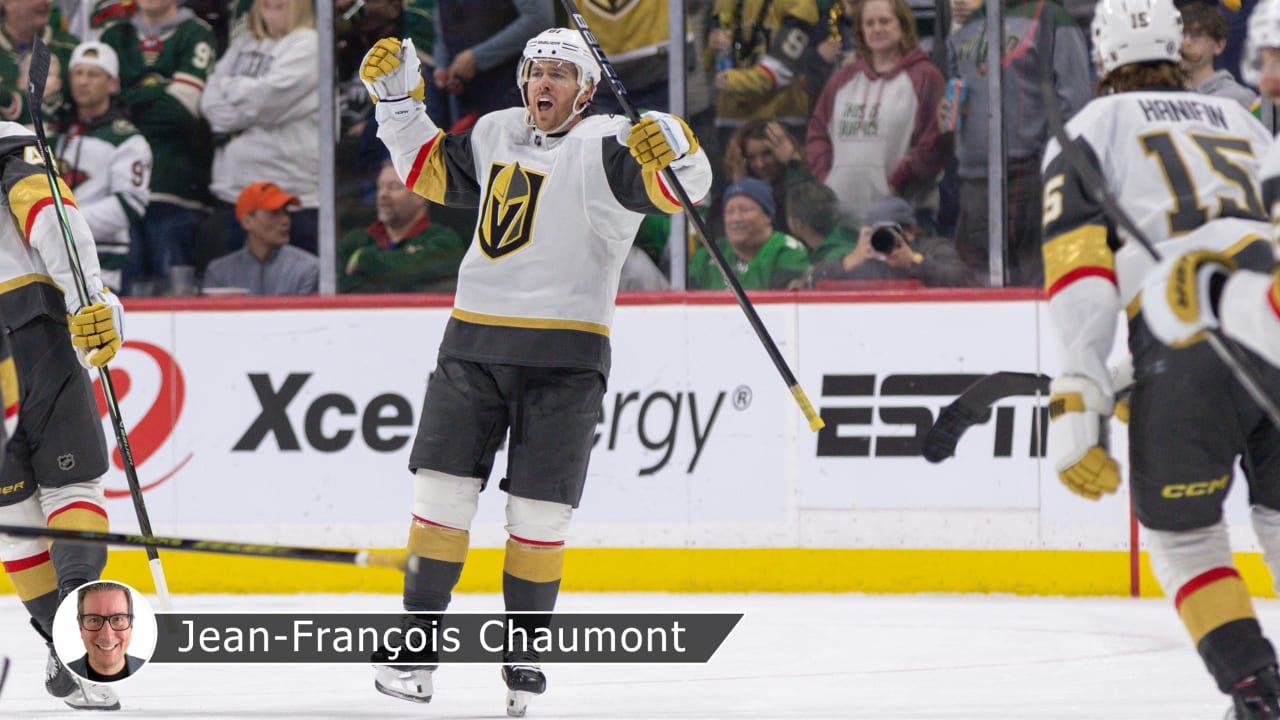 Marchessault : un 40e but symbolique et une pensée pour Martin St-Louis | LNH.com