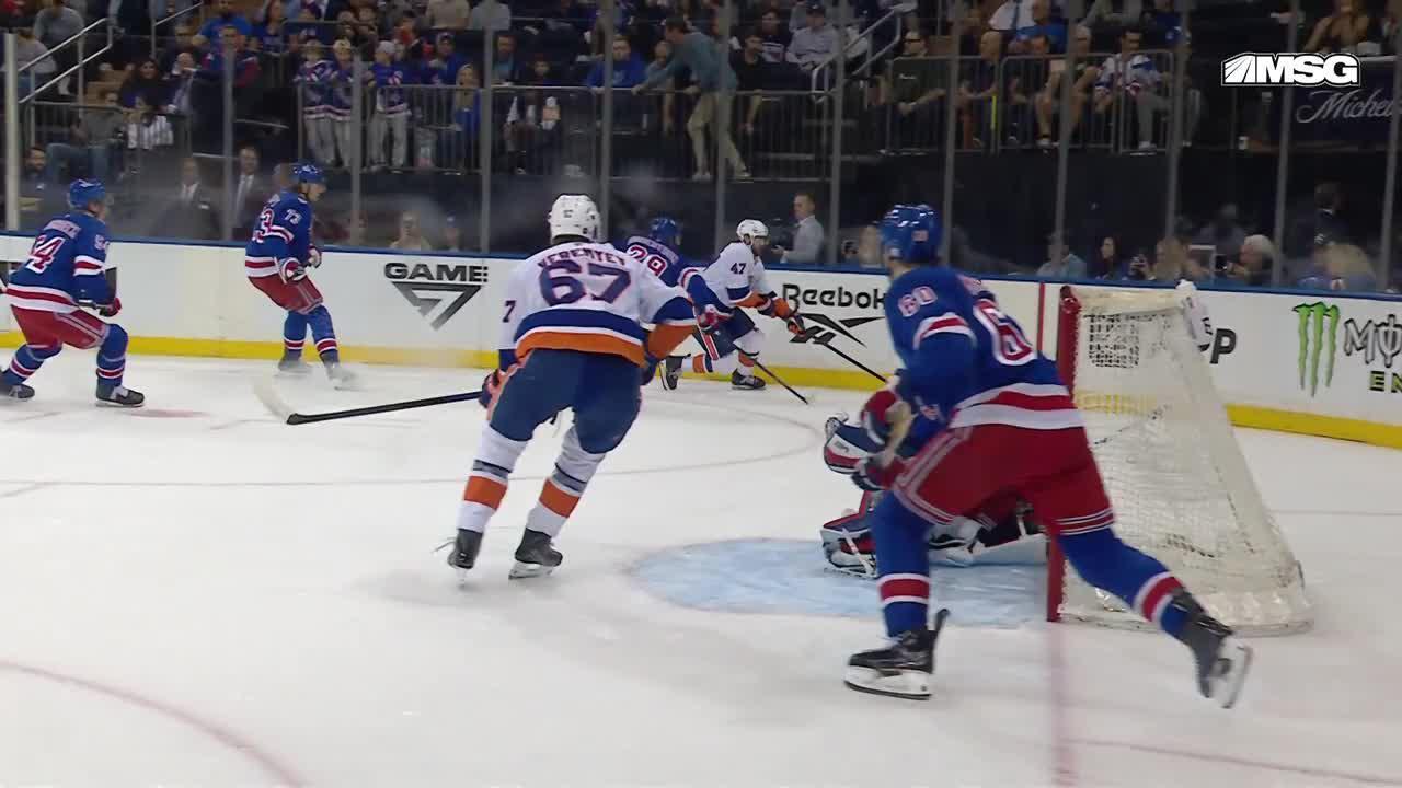 Gleb Veremyev with a Goal vs. New York Rangers | New York Islanders
