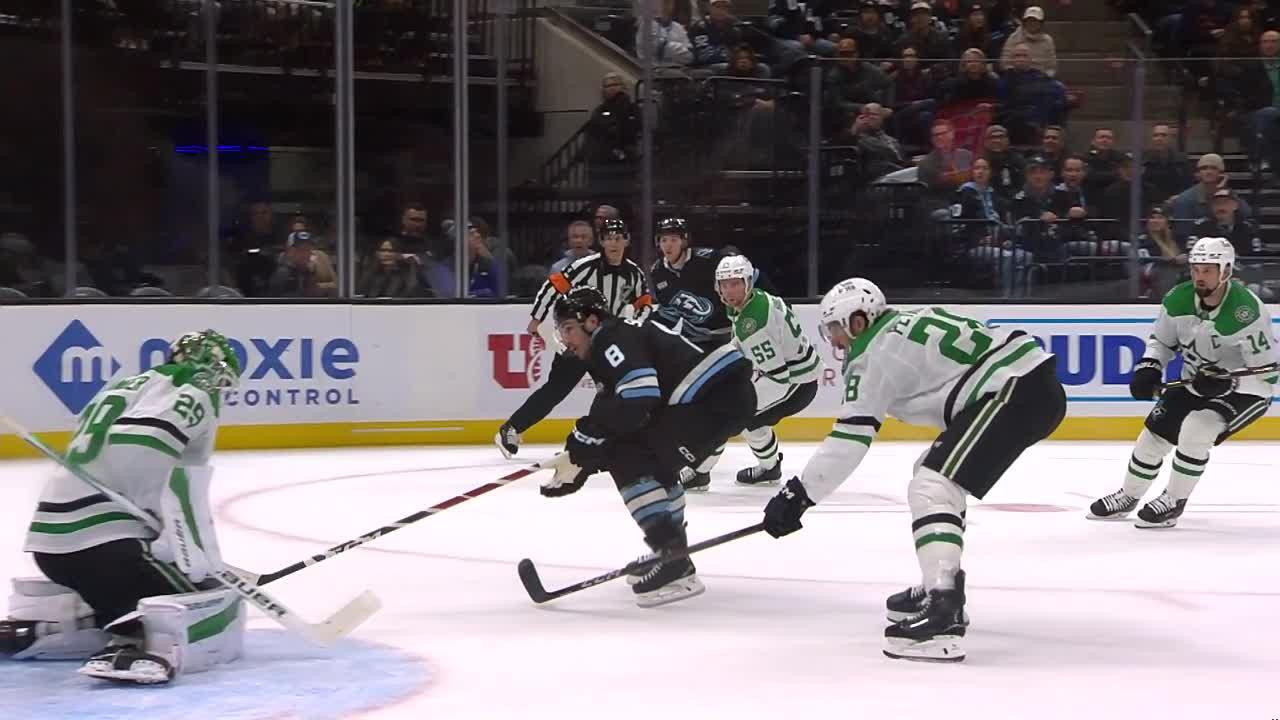 DAL@UTA: Schmaltz scores goal against Jake Oettinger | Utah Mammoth