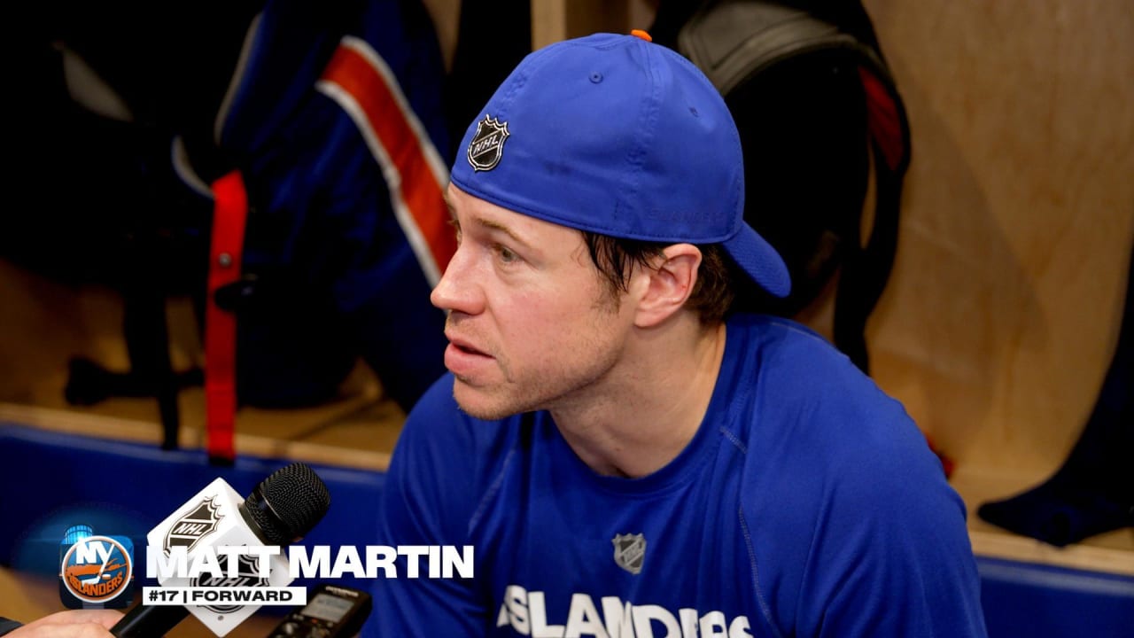 Practice 4/19: Matt Martin | New York Islanders