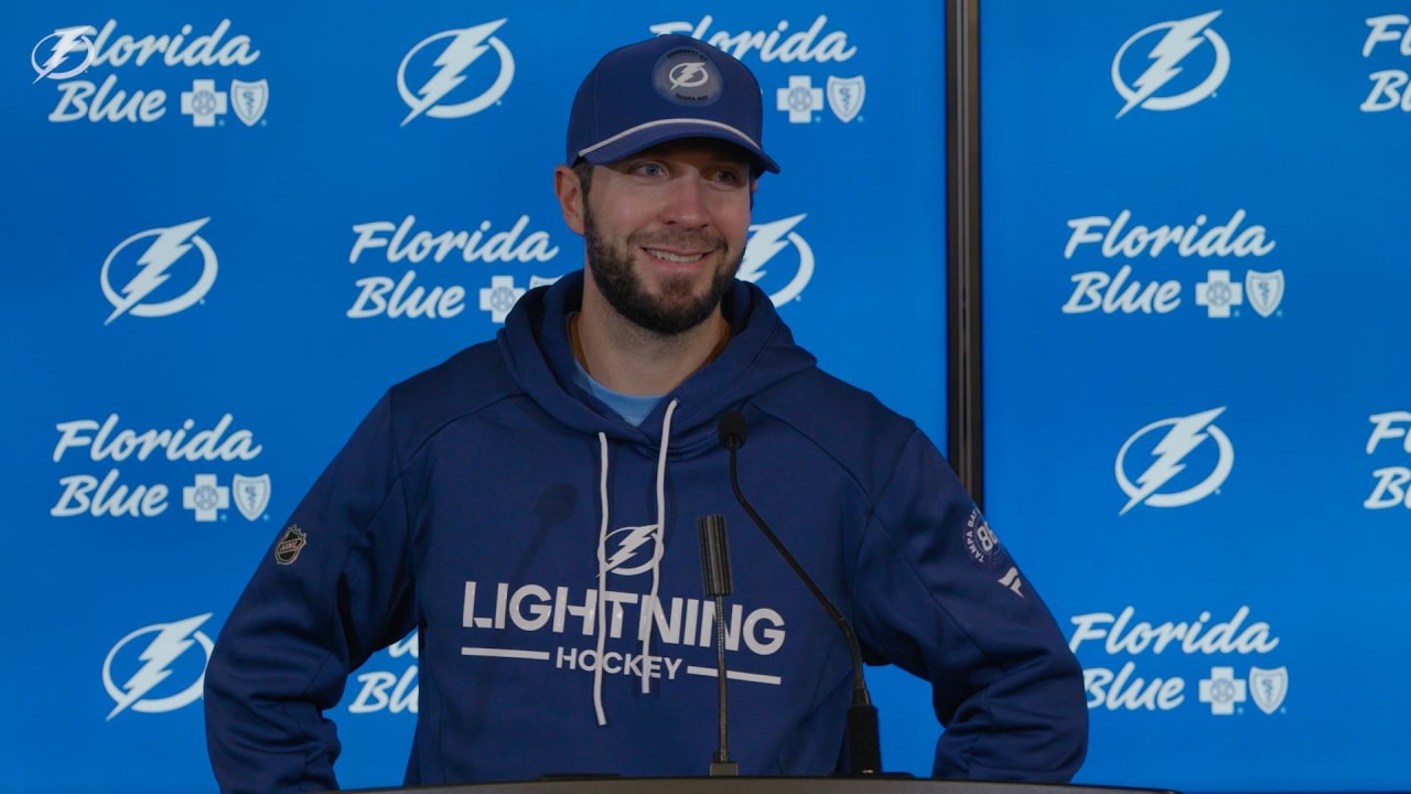 Media Day 2025 | Nikita Kucherov | Tampa Bay Lightning