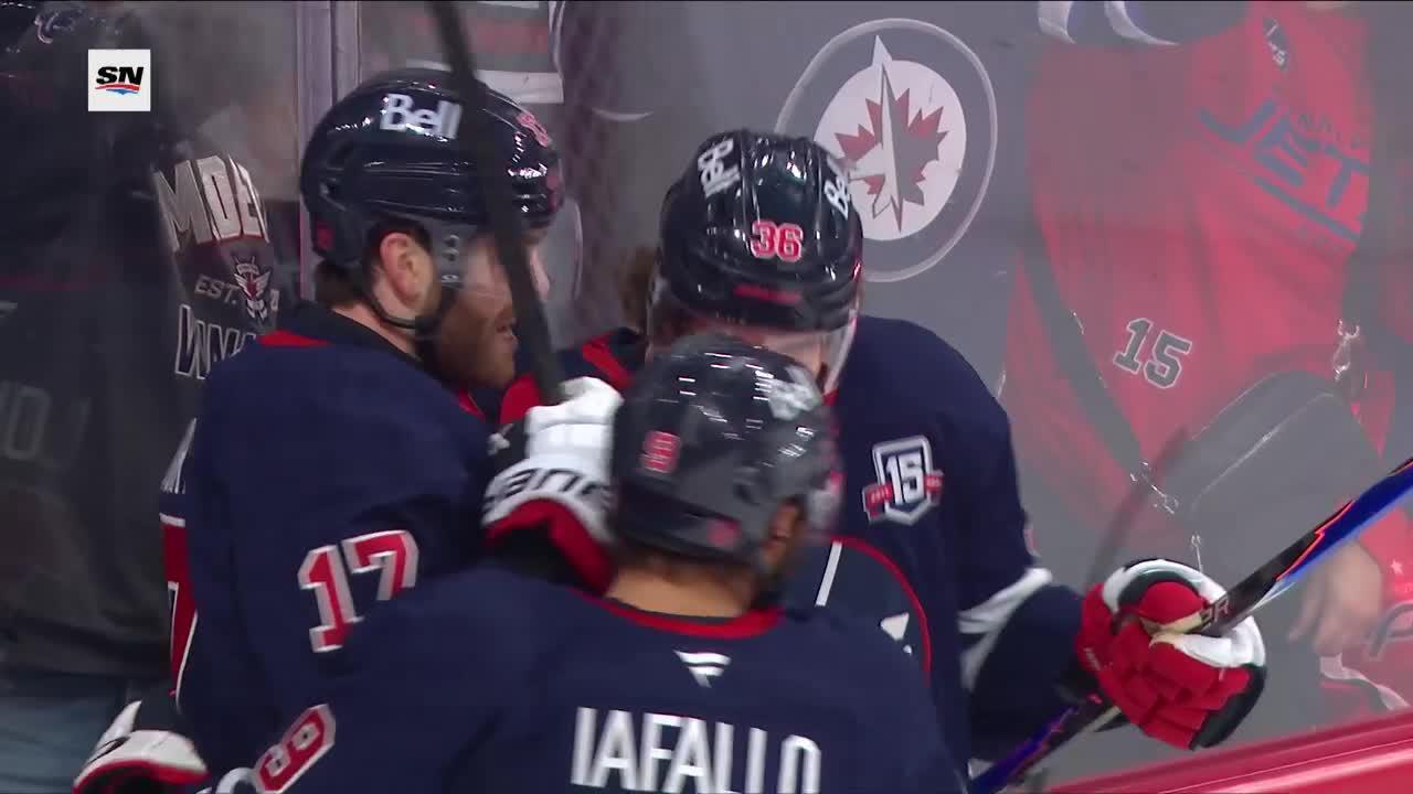 WSH@WPG: Barron scores goal against Logan Thompson | Winnipeg Jets
