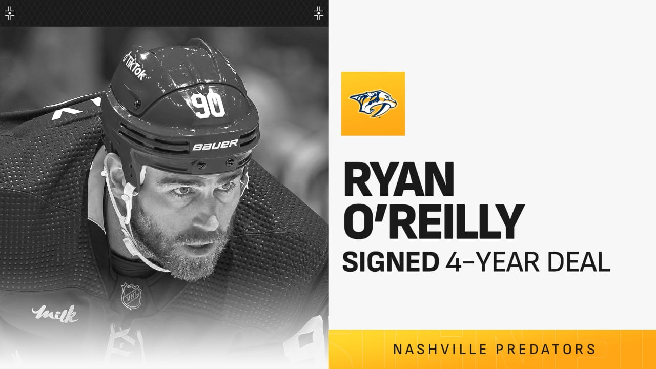 O'Reilly signs 4-year, $18 million contract with Predators | NHL.com