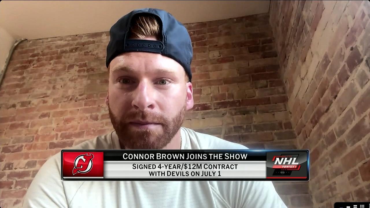 Connor Brown joins NHL Tonight | New Jersey Devils