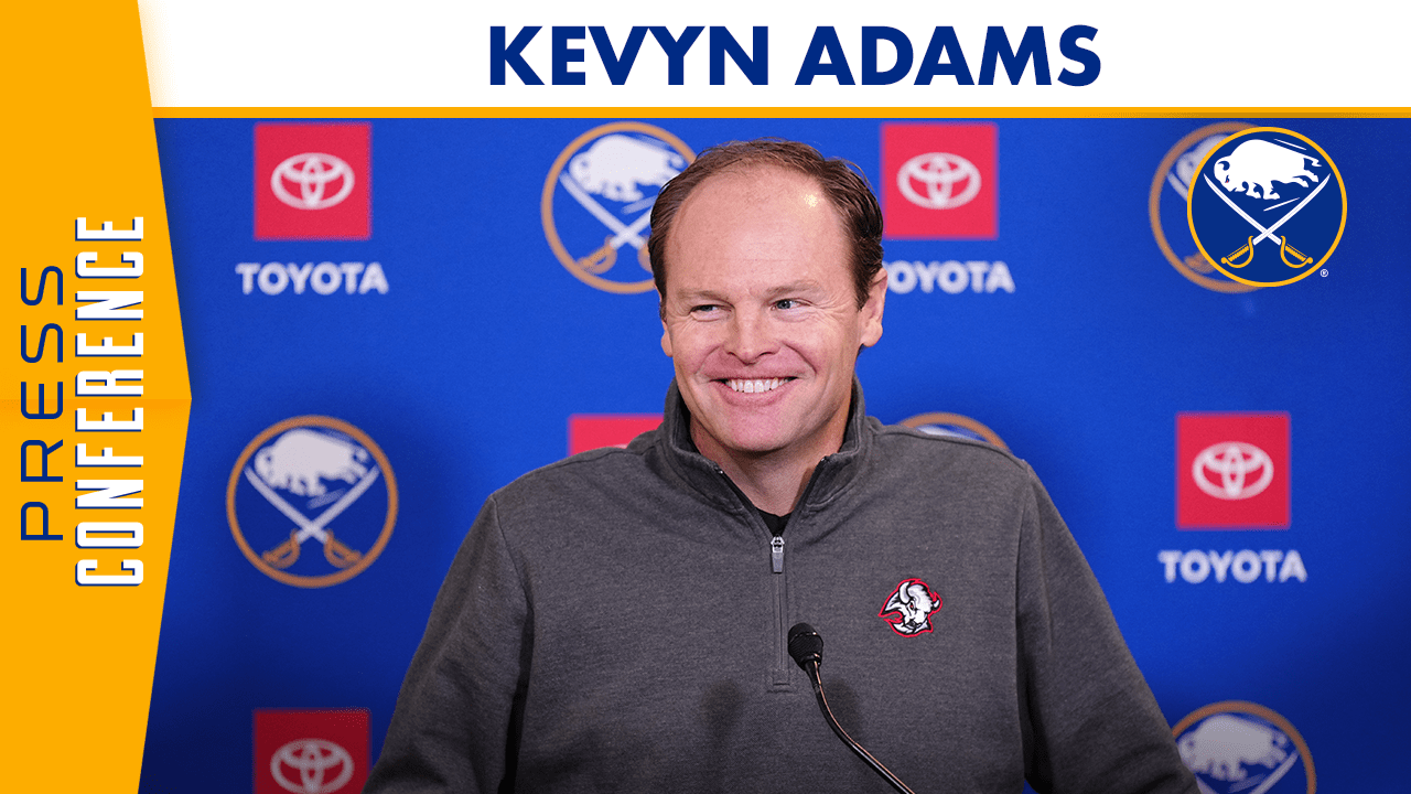 Kevyn Adams Press Conference | Buffalo Sabres
