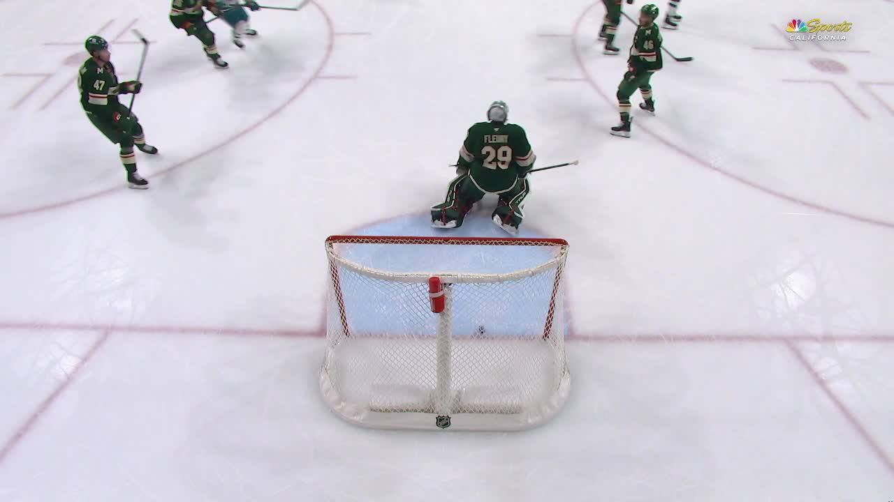 SJS@MIN: Toffoli scores goal against Marc-Andre Fleury | San Jose Sharks