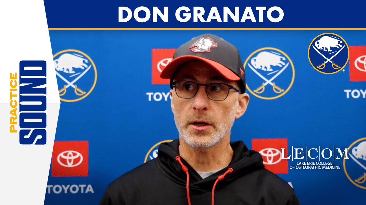 Granato After Practice | Buffalo Sabres
