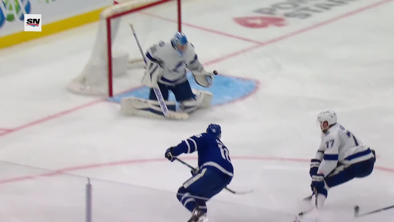 TBL@TOR: Marner scores goal against Lightning | Toronto Maple Leafs