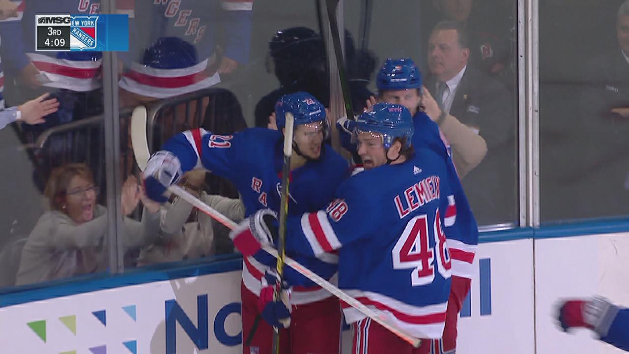 Howden scores go-ahead goal | New York Rangers