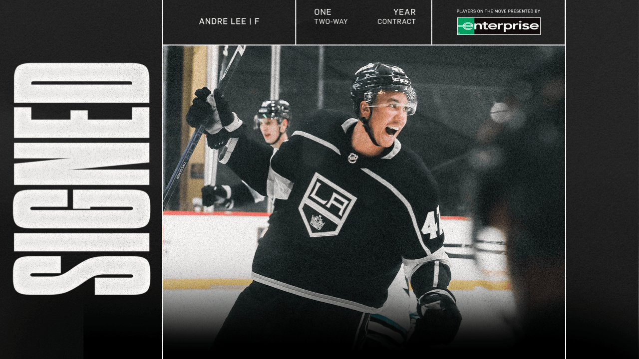 LA Kings Sign Forward Andre Lee to a One-Year Contract | Los Angeles Kings