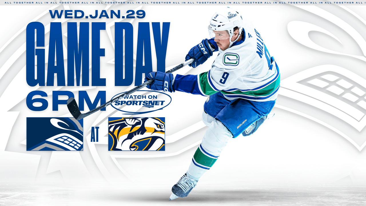 Game Notes: Canucks at Predators | Vancouver Canucks
