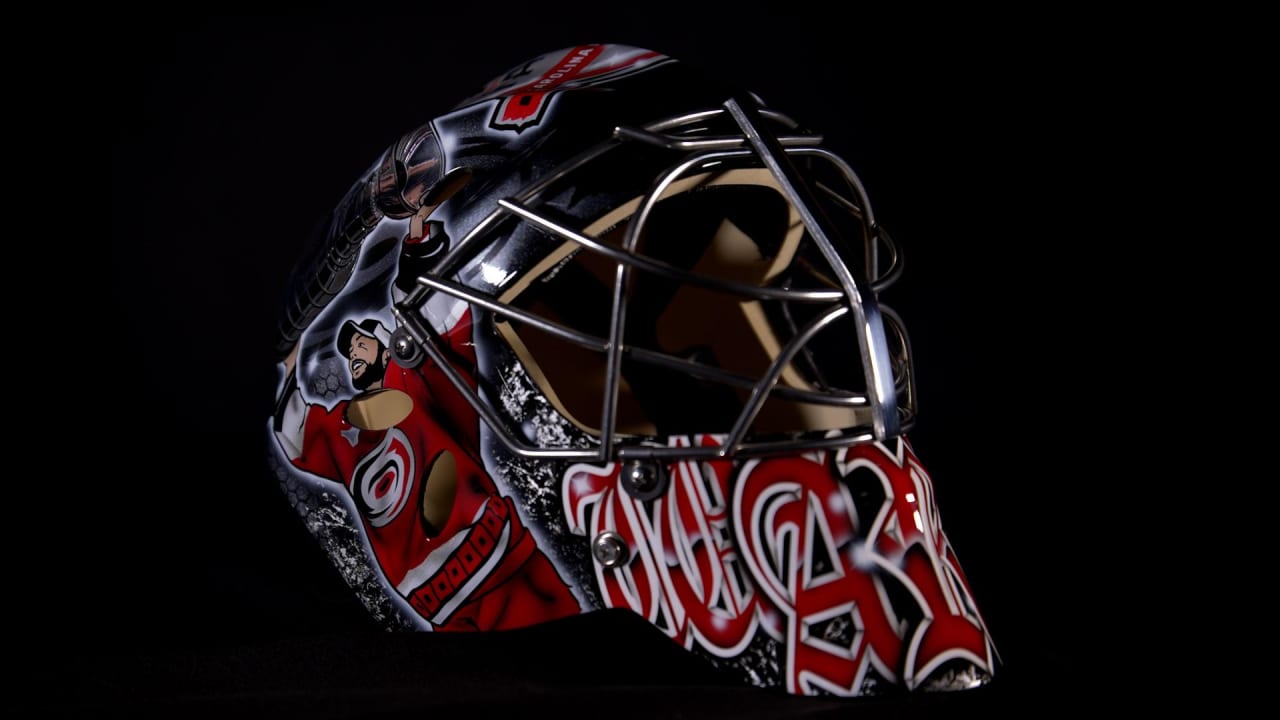 Cam Ward Hall of Fame Mask | Carolina Hurricanes