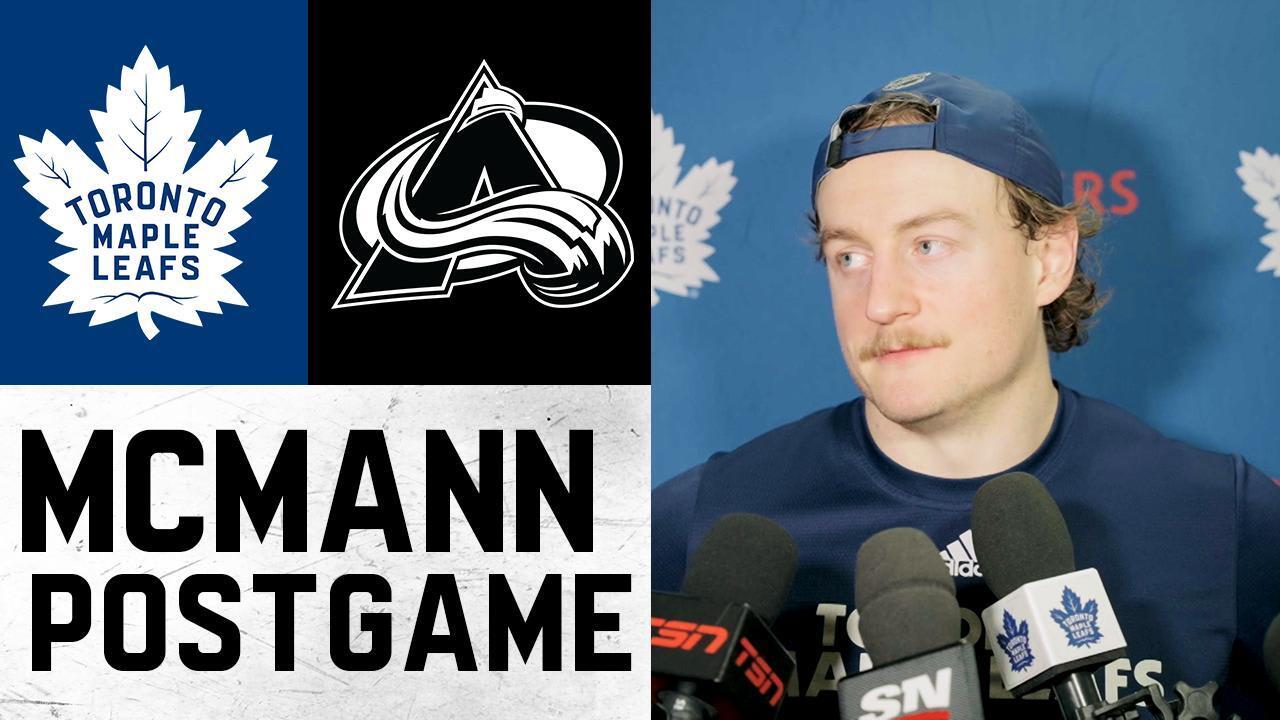 Bobby McMann | Post Game vs Colorado Avalanche | January 12, 2026 ...